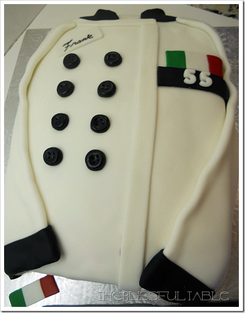 The Blissful Table: Chef’s Coat Cake